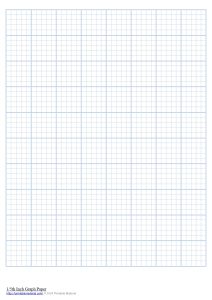 Graph Paper - Free Printable PDF with Various Sizes