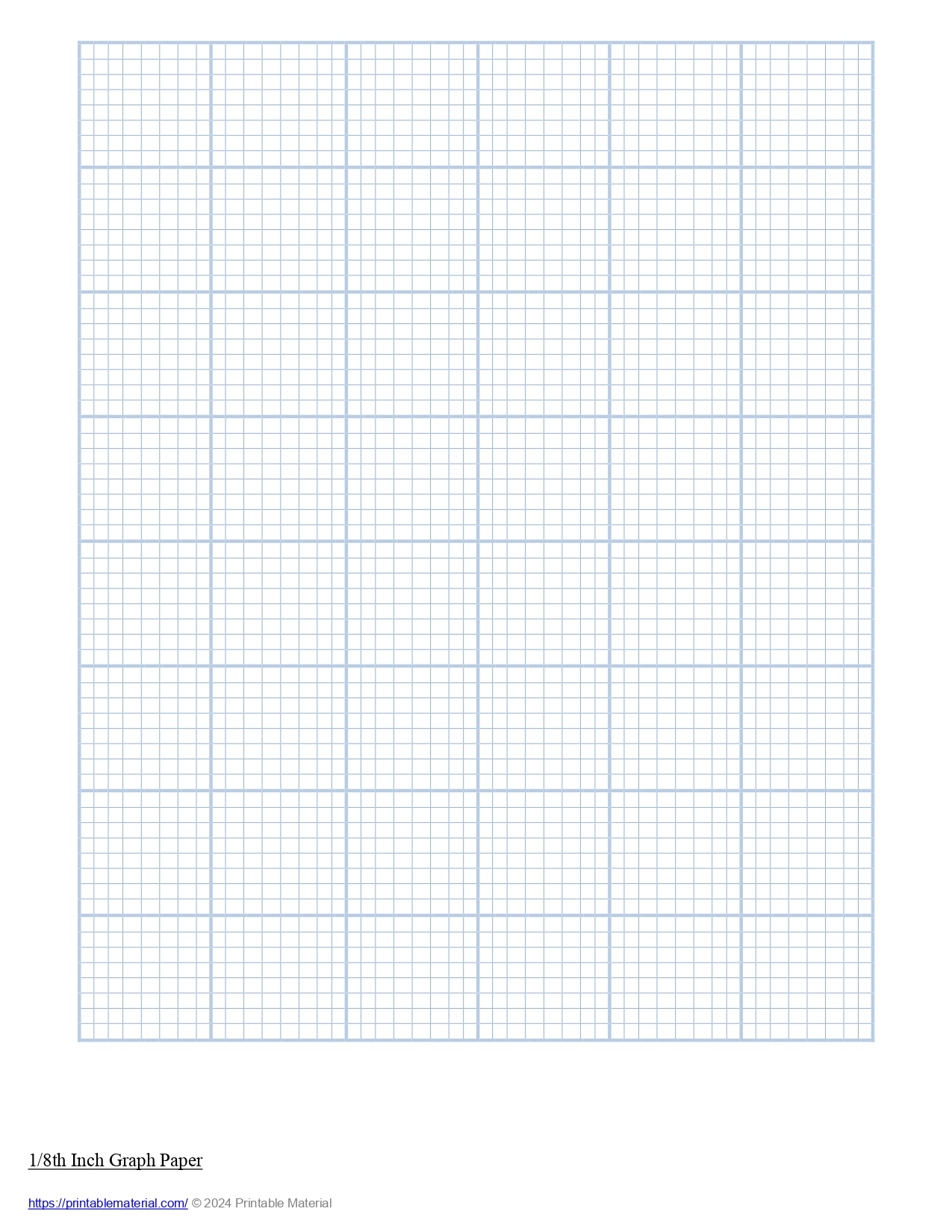 Graph Paper Free Printable PDF With Various Sizes Graph Paper Free Printable PDF With Various Sizes