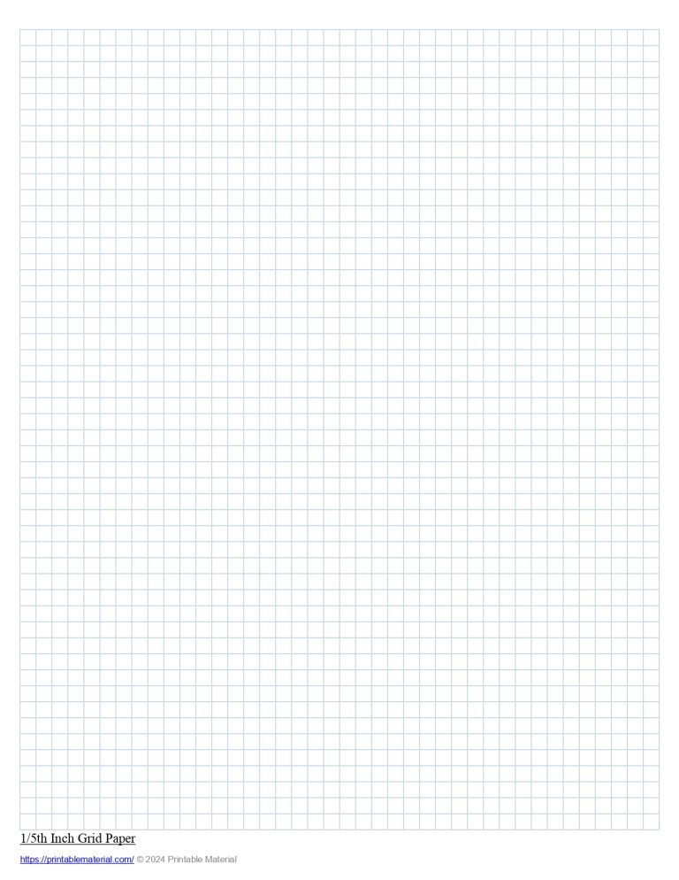 Grid Paper - Free Printable PDF Squared Paper