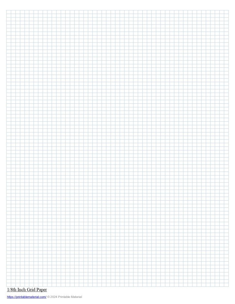 Grid Paper - Free Printable PDF Squared Paper