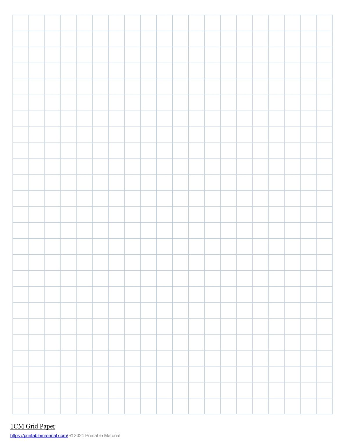 Grid Paper - Free Printable PDF Squared Paper
