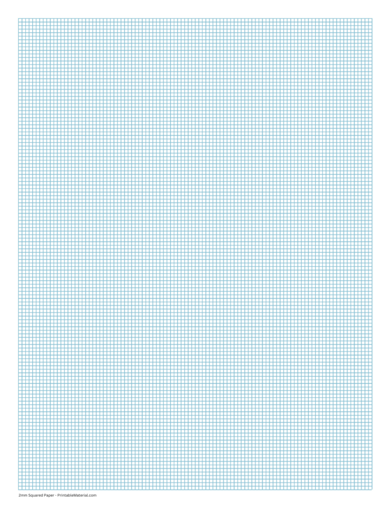 Grid Paper - Free Printable PDF Squared Paper