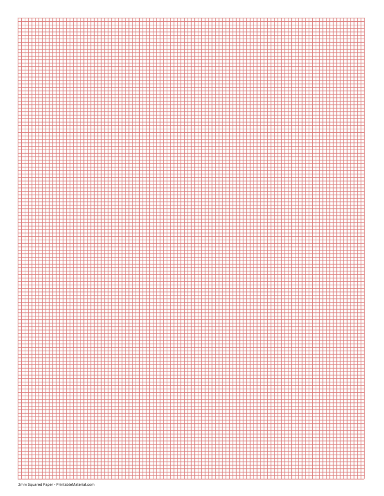 Grid Paper - Free Printable PDF Squared Paper