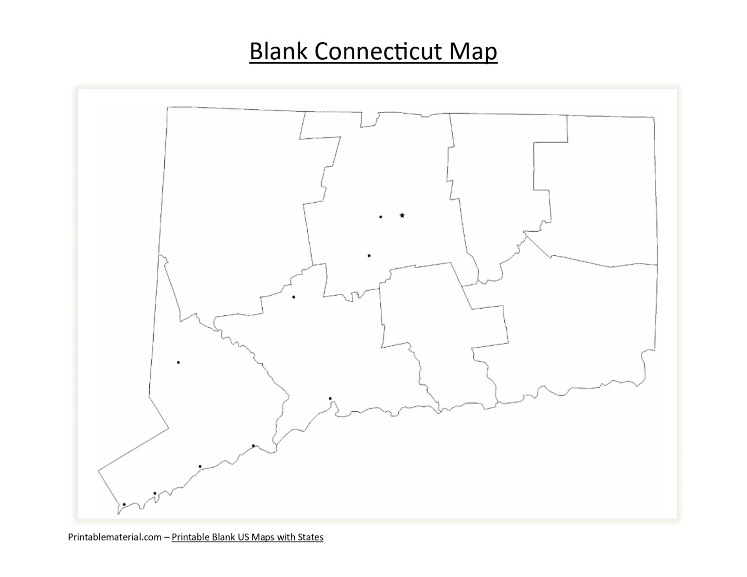 Blank US Maps with States (50+ Printable PDF)